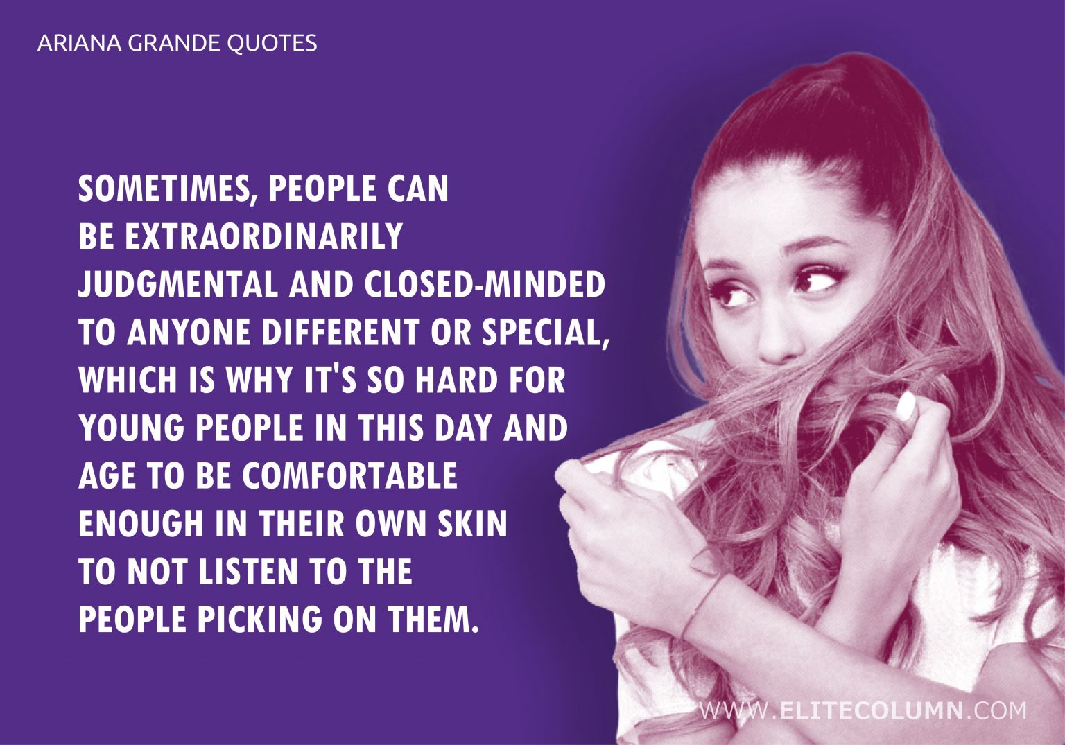 36 Ariana Grande Quotes That Will Inspire You (2023) | EliteColumn