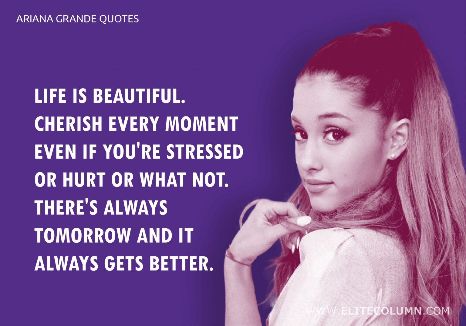 36 Ariana Grande Quotes That Will Inspire You (2023) | EliteColumn 36 Ariana Grande Quotes That Will Inspire You (2023) | EliteColumn
