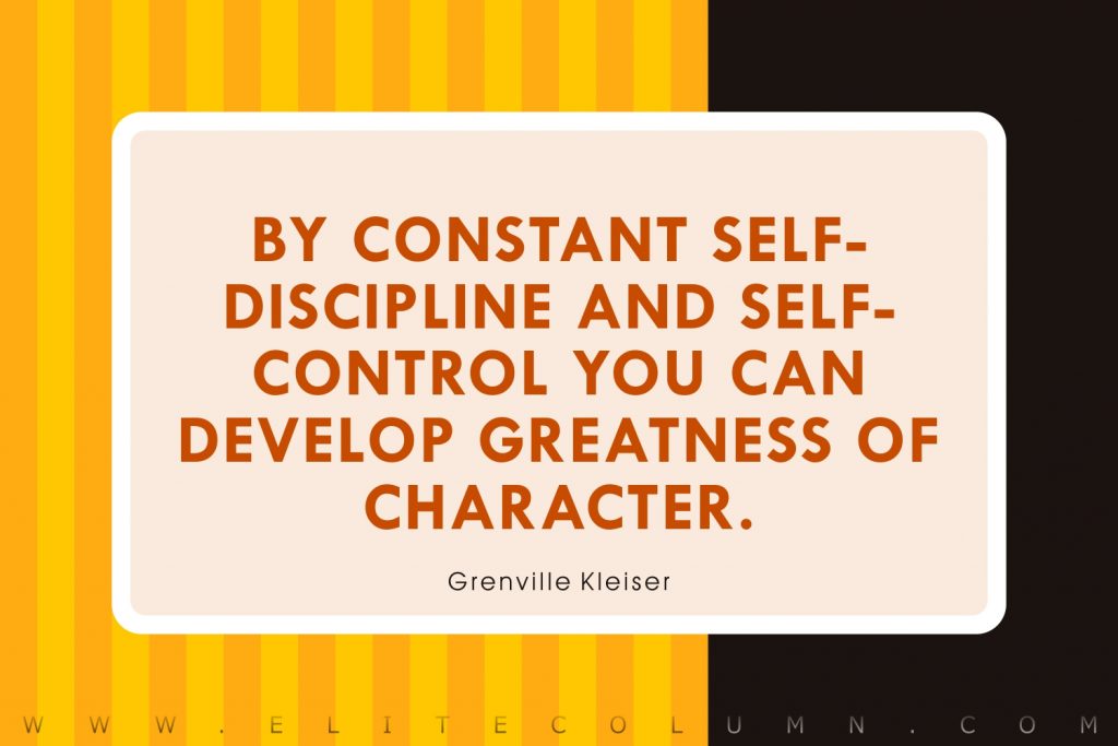50 Discipline Quotes That Will Inspire You (2023) | EliteColumn