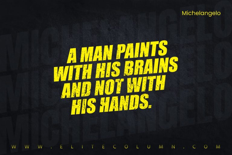 35 Michelangelo Quotes That Will Motivate You (2024) | EliteColumn